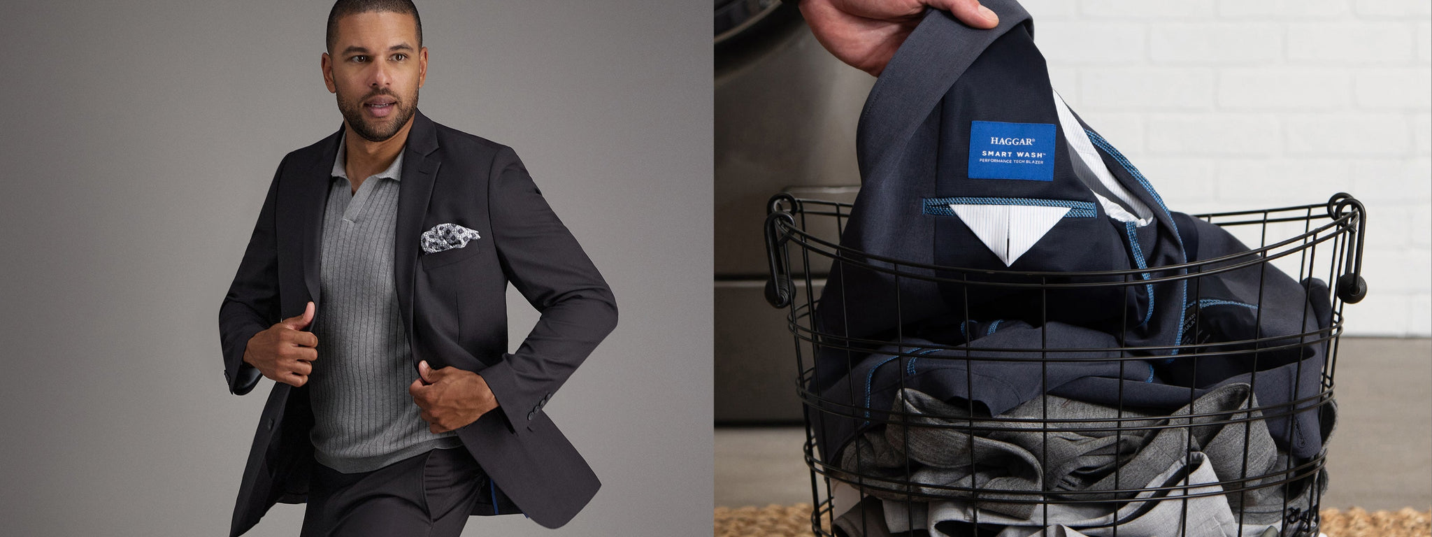 Machine Washable Suits & Men's Pants | Smart Wash | Haggar®