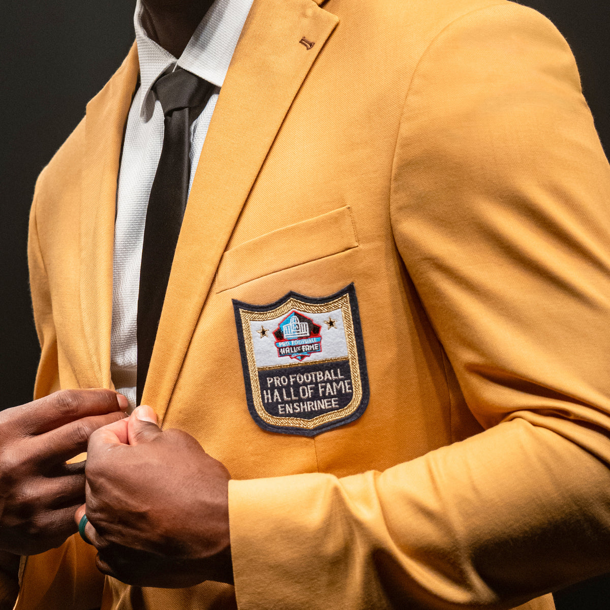 Haggar Gold Jacket | Official Pro Football Hall of Fame Jacket